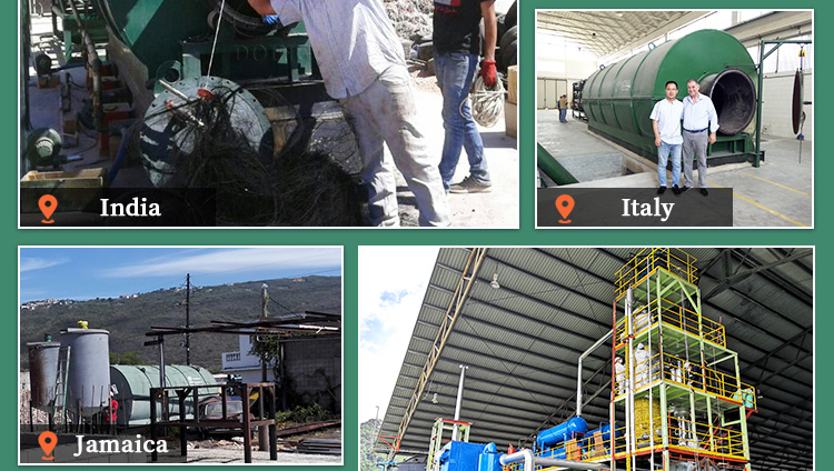 Supply different scales of waste plastic to diesel plant, professional ...