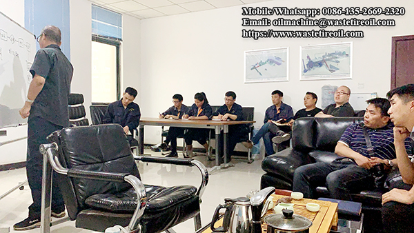 Factory director share the machine manufacturing technology in ...